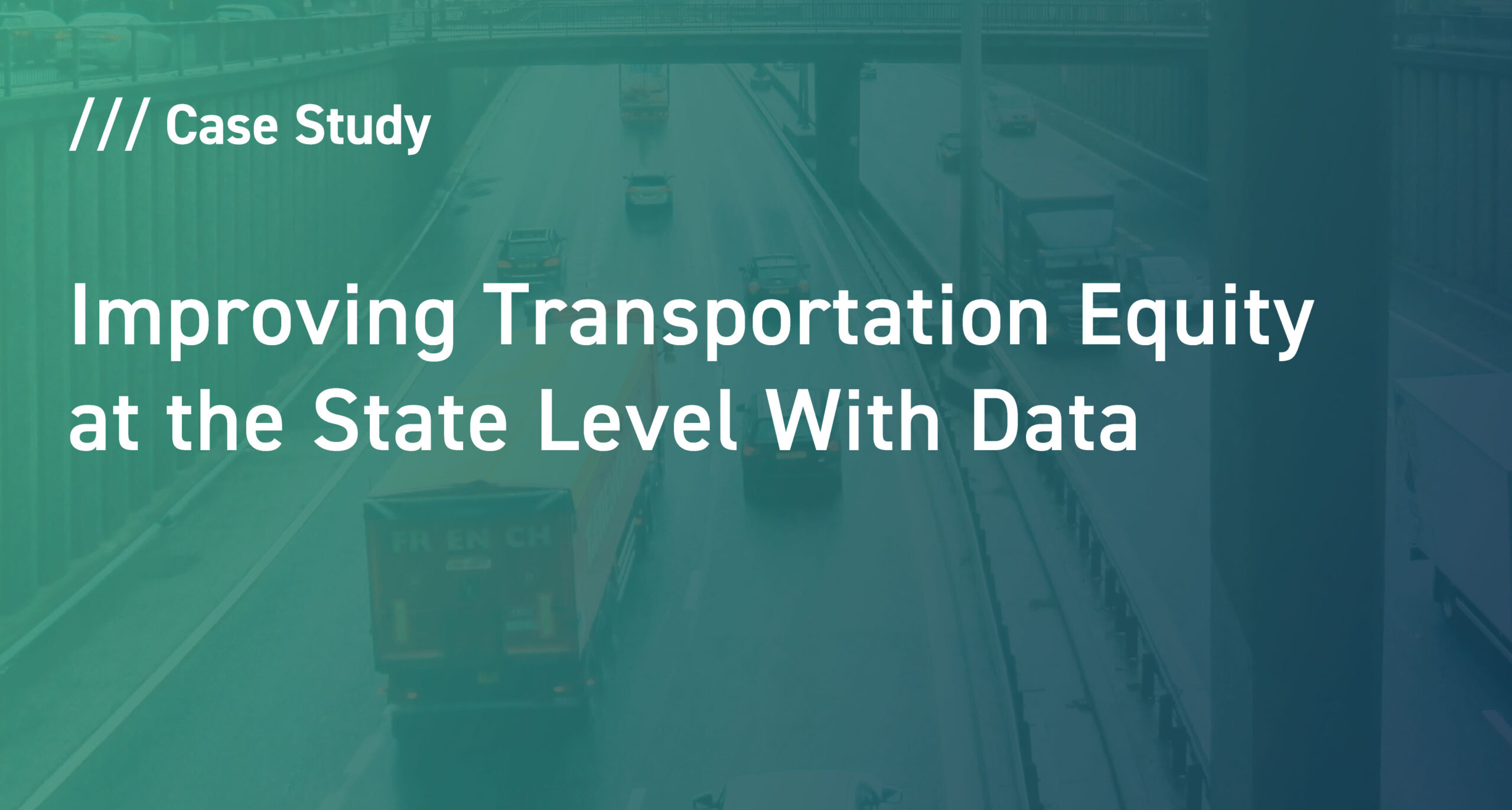 Improving Access to Transportation with Data and Analytics | Syntasa